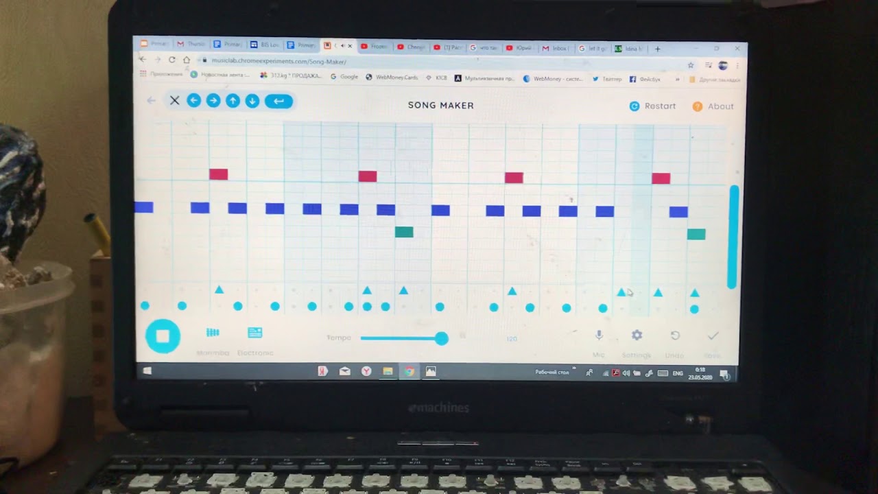 Chrome song maker. Интересная программа. Пробуем. - YouTube