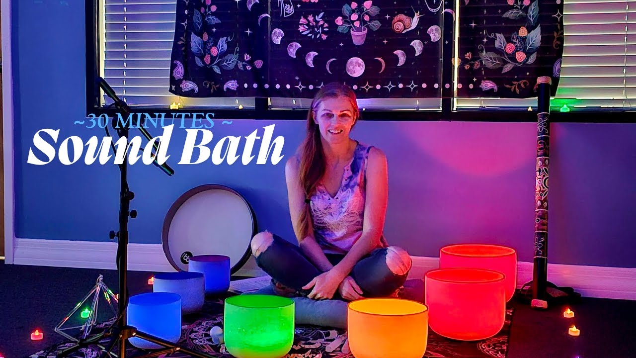 Sound Bath Meditation for releasing and grounding on this Full Moon ...