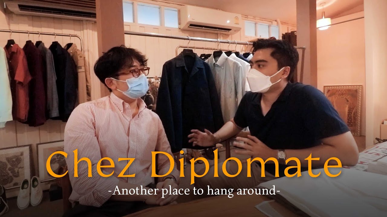 Chez Diplomate กับเสื้อผ้า Diplomate Apparel และอื่น ๆ อีกมาก - Bill ...