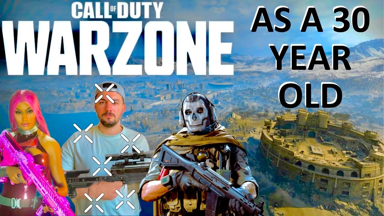Playing Warzone At 30 Years Old - YouTube