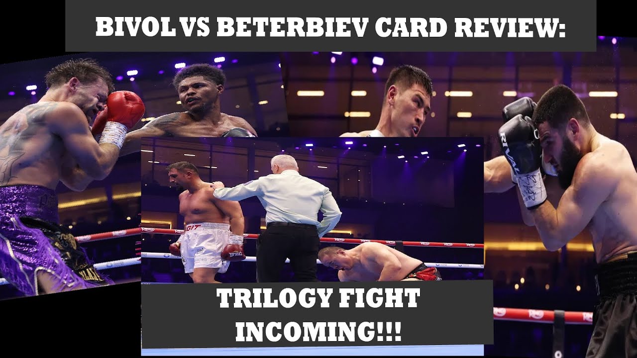 Boxing: Bivol vs Beterbiev 2 card review - TRILOGY INCOMING!!! - YouTube