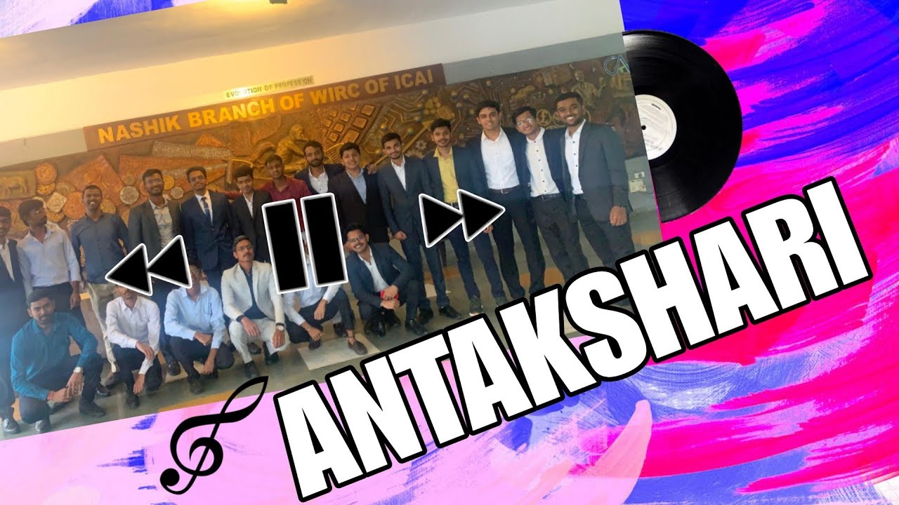 Antakshari at ICAI OC BATCH | NASHIK OC 16 | 2024#icai #ca #cavlogs #oc ...