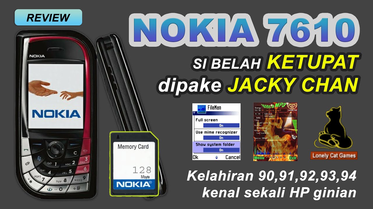 NOKIA 7610 | si belah ketupat fenomenal - YouTube
