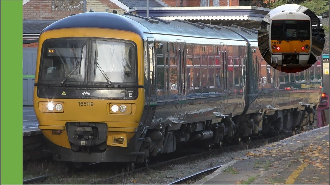 Class 165 at Bourne End - YouTube
