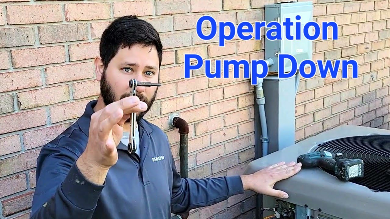 Refrigerant Pump Down: Step-by-Step Guide - YouTube