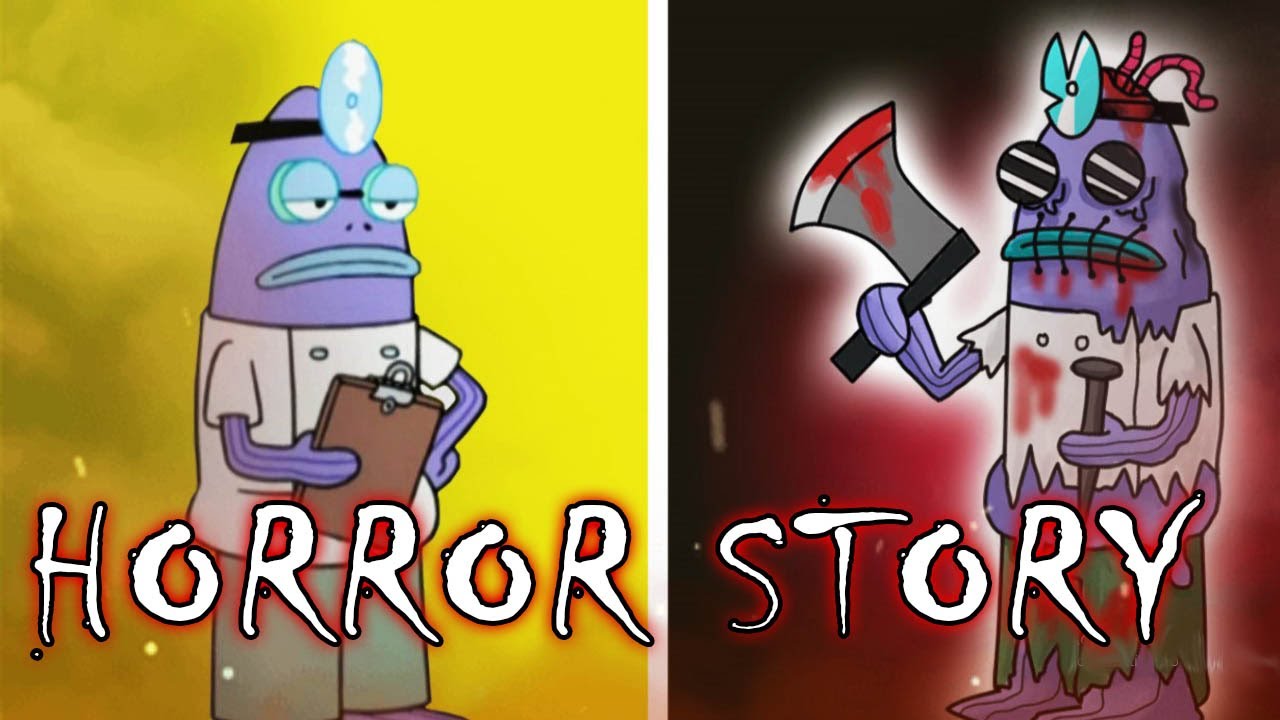 Spongebob SquarePants Characters Bikini Bottomites As Horror Stories ...