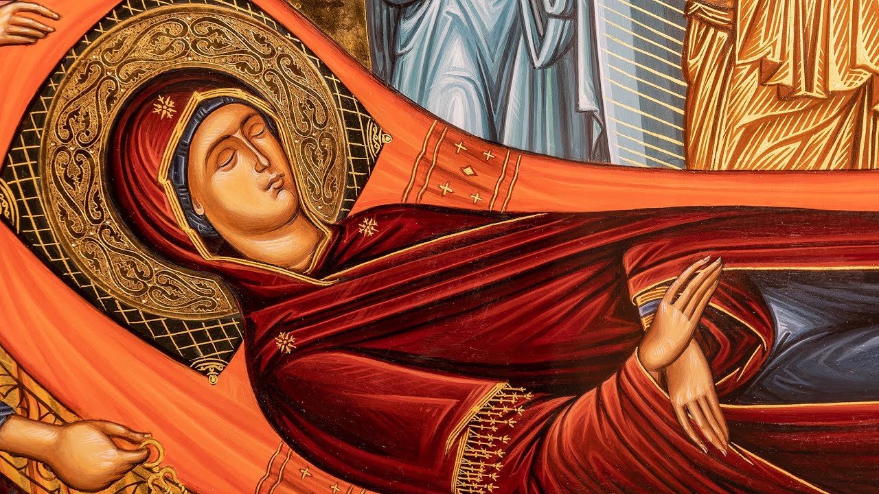 Πανηγυρικός Όρθρος και Θεία Λειτουργία ~ Απόδοση Κοιμήσεως της ...