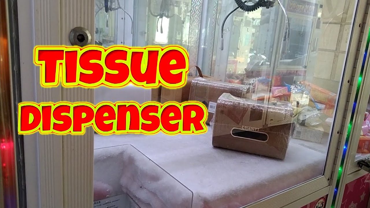 Tissue Dispenser | Claw Machine | Laofei Odacrem - YouTube