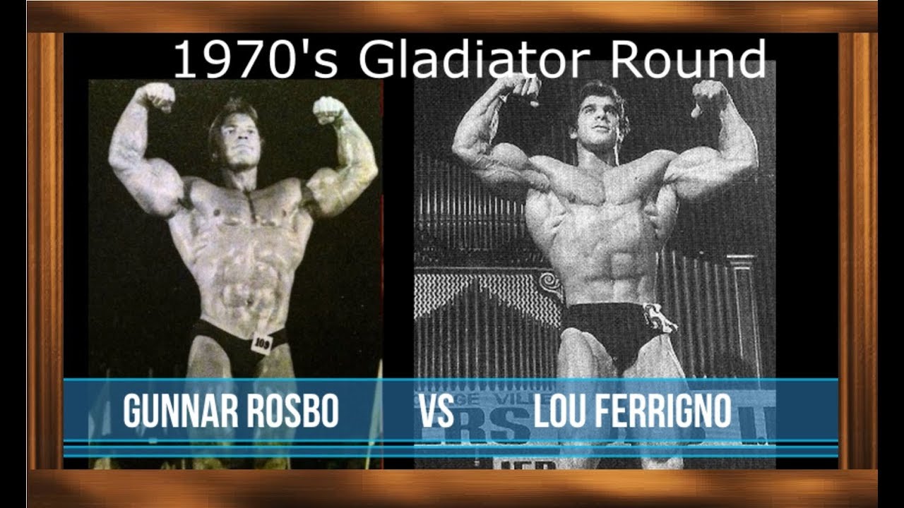 1970's Gladiator Round (Lou Ferrigno vs Gunnar Rosbo) - YouTube