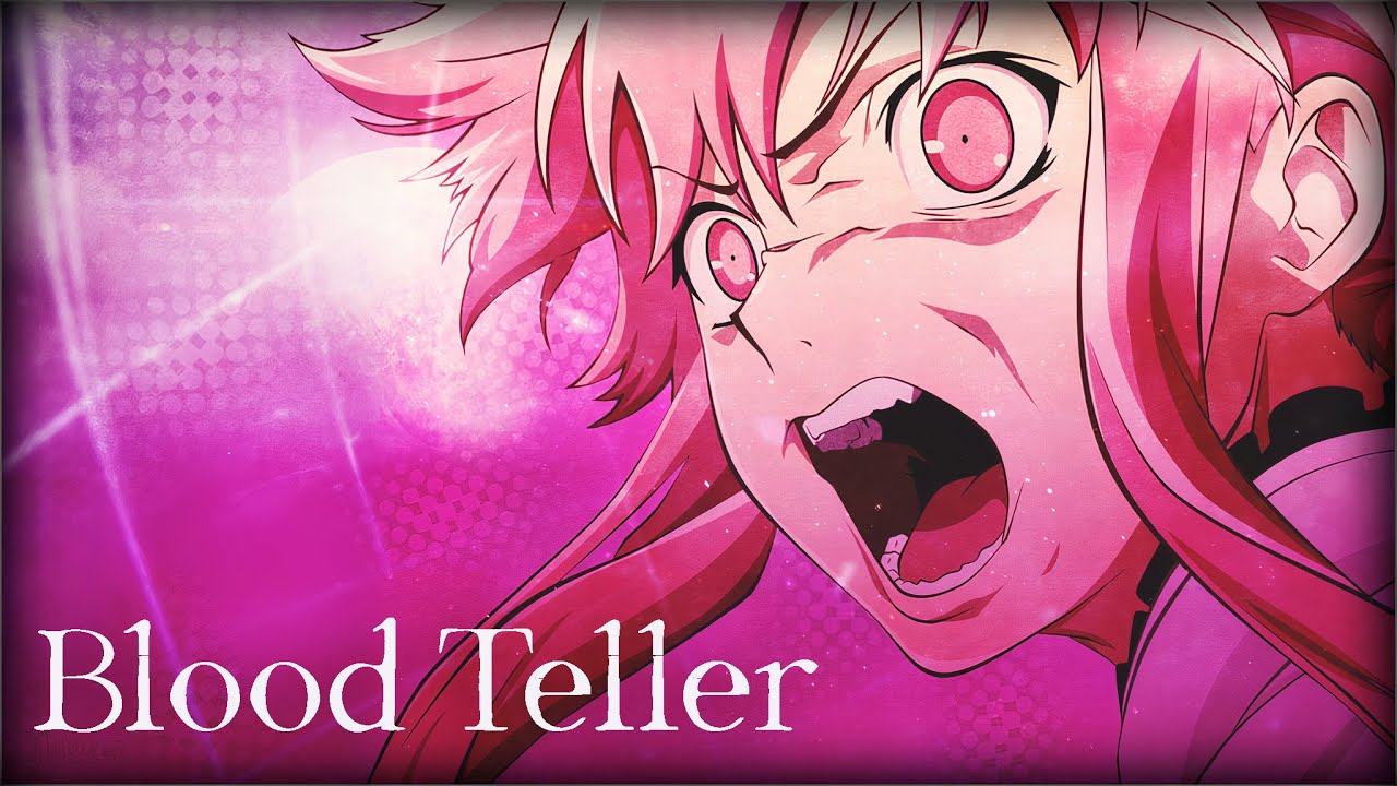 Yuno Gasai Blood Wallpaper