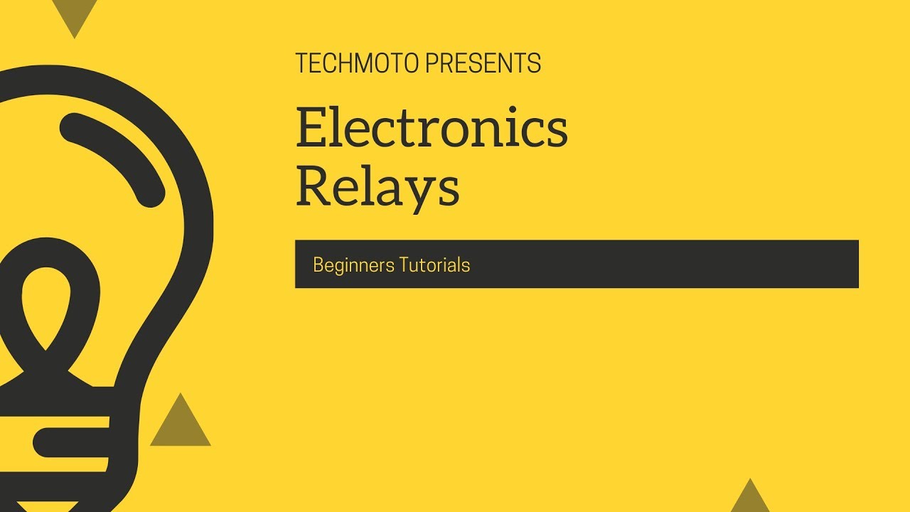 Beginners guide to Relays - SPST, DPDT, Latching - YouTube
