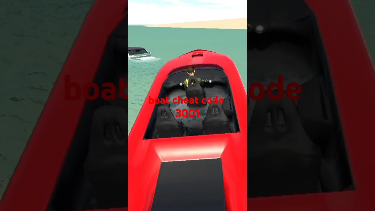 boat cheat code 3001😱😱. - YouTube