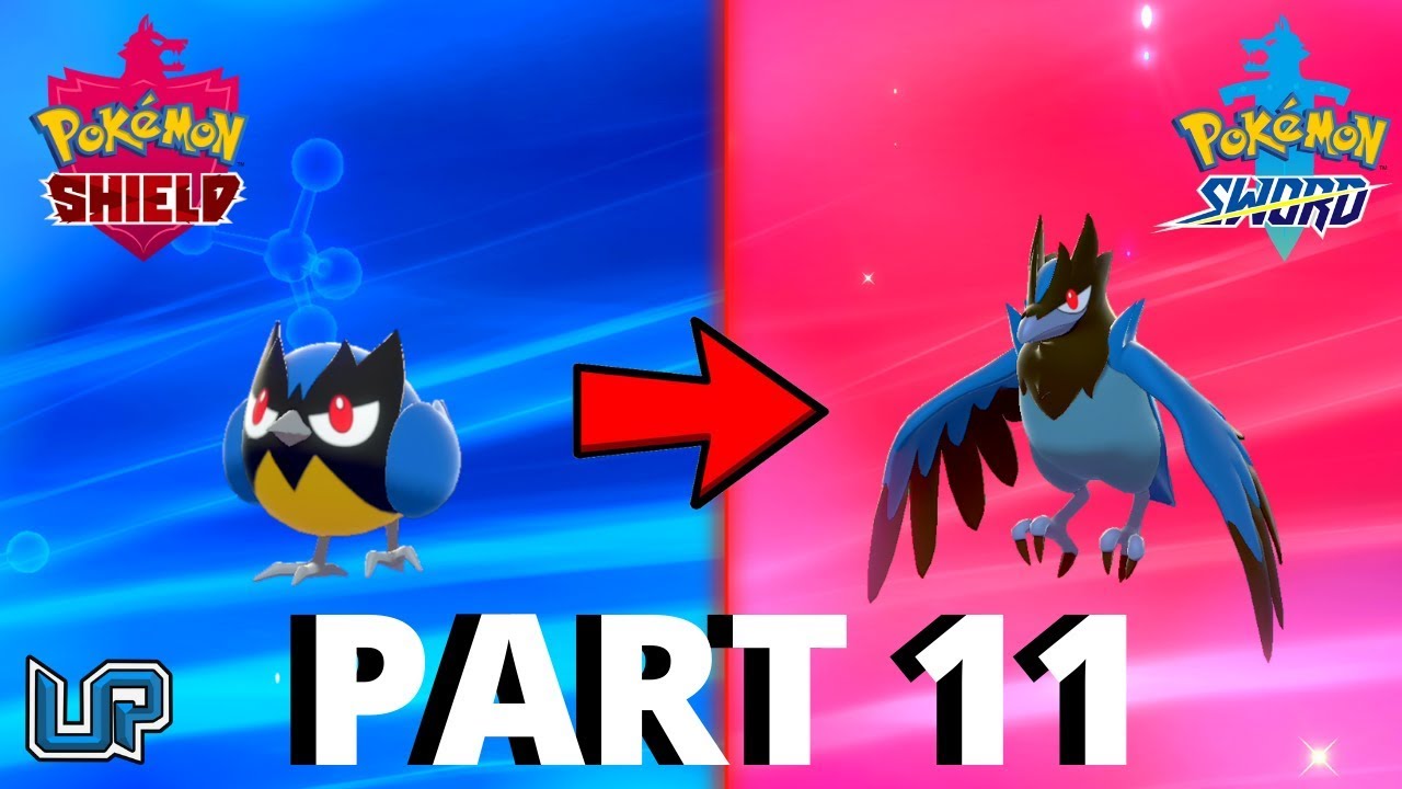 Pokemon - Sword & Shield Walkthrought! Part 11 (Rookidee Evolved into ...