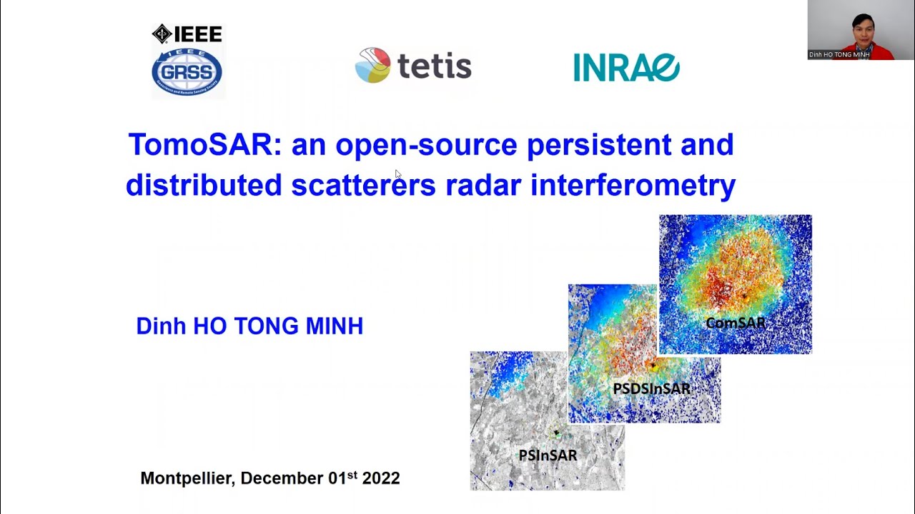 #TomoSAR: an open-source persistent and distributed scatterers radar interferometry - YouTube