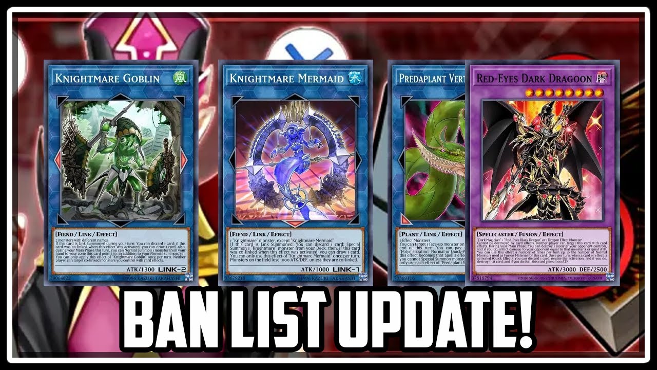 NEW Ban List UPDATE For Master Duel! New Pack With Unbanned Cards ...