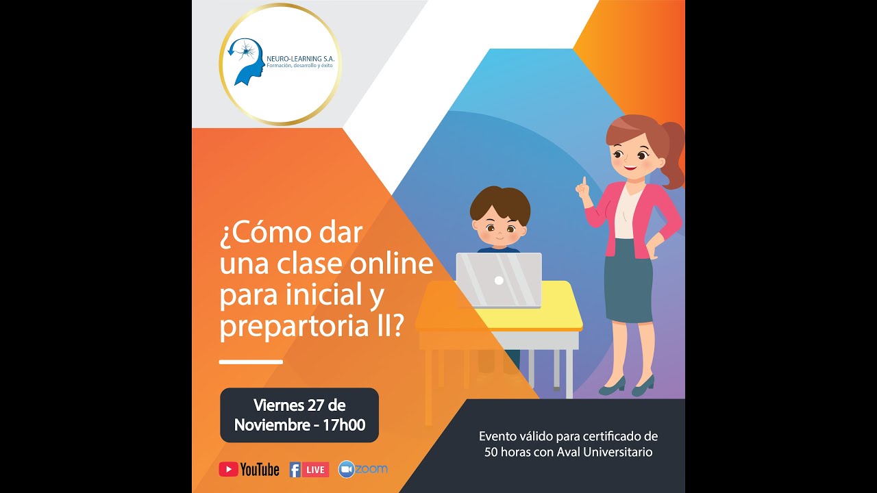 ¿Cómo dar una clase online para inicial y preparatoria 2? - YouTube