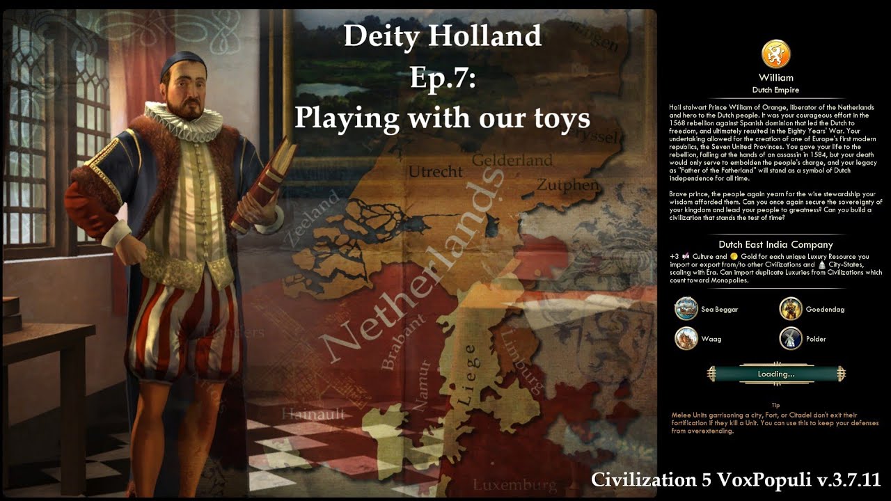Civ 5 Vox Populi: Deity Holland: Ep.7: Playing with our toys - YouTube