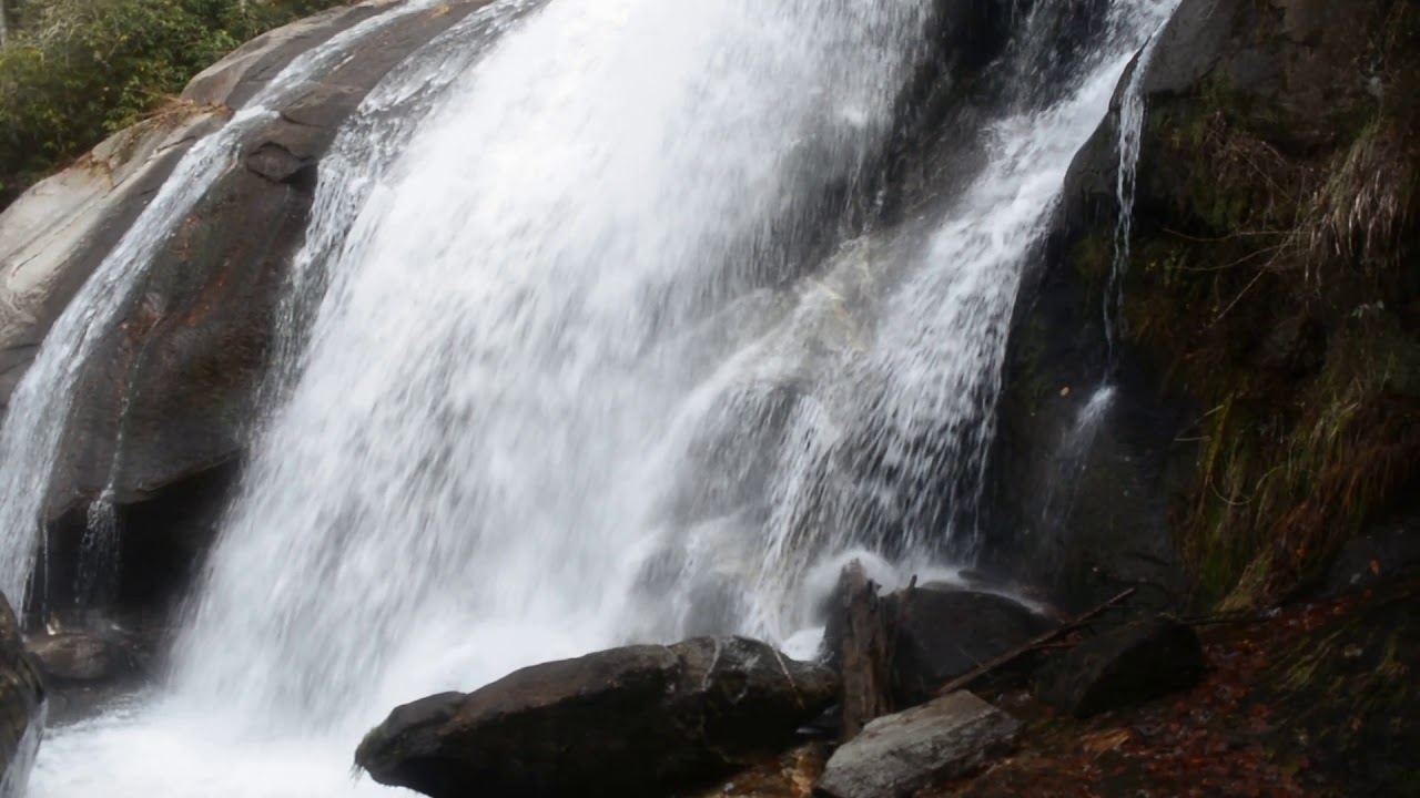 Middle Creek Falls, Highlands, North Carolina - YouTube