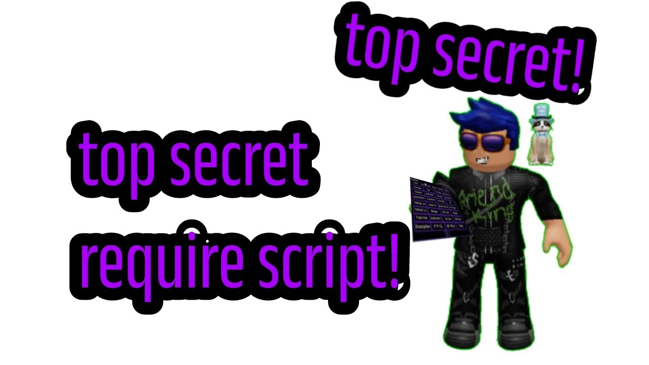 showcasing a top secret require script! - YouTube
