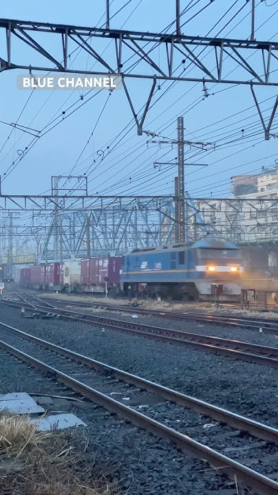 (貨物列車) 2025/03/13 1084レ EF210-303 + コキ19B (大阪タ〜仙台タ) #Shorts - YouTube