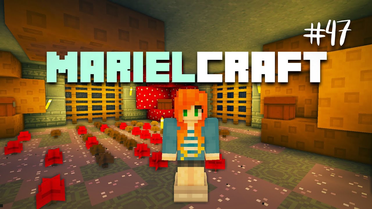 MarielCraft | Ep.47: "MINOSHROOM BOSS" | (Minecraft Mods) | Marielitai ...