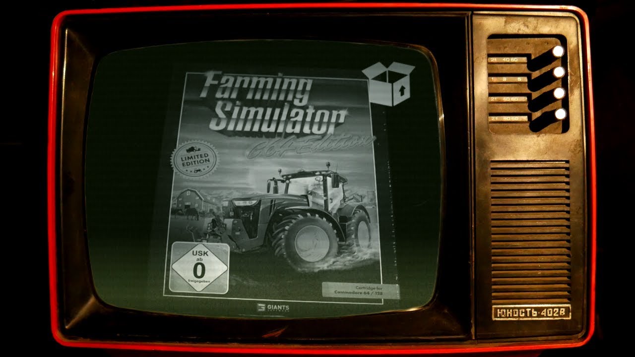 Farming Simulator C64 limited edition - YouTube