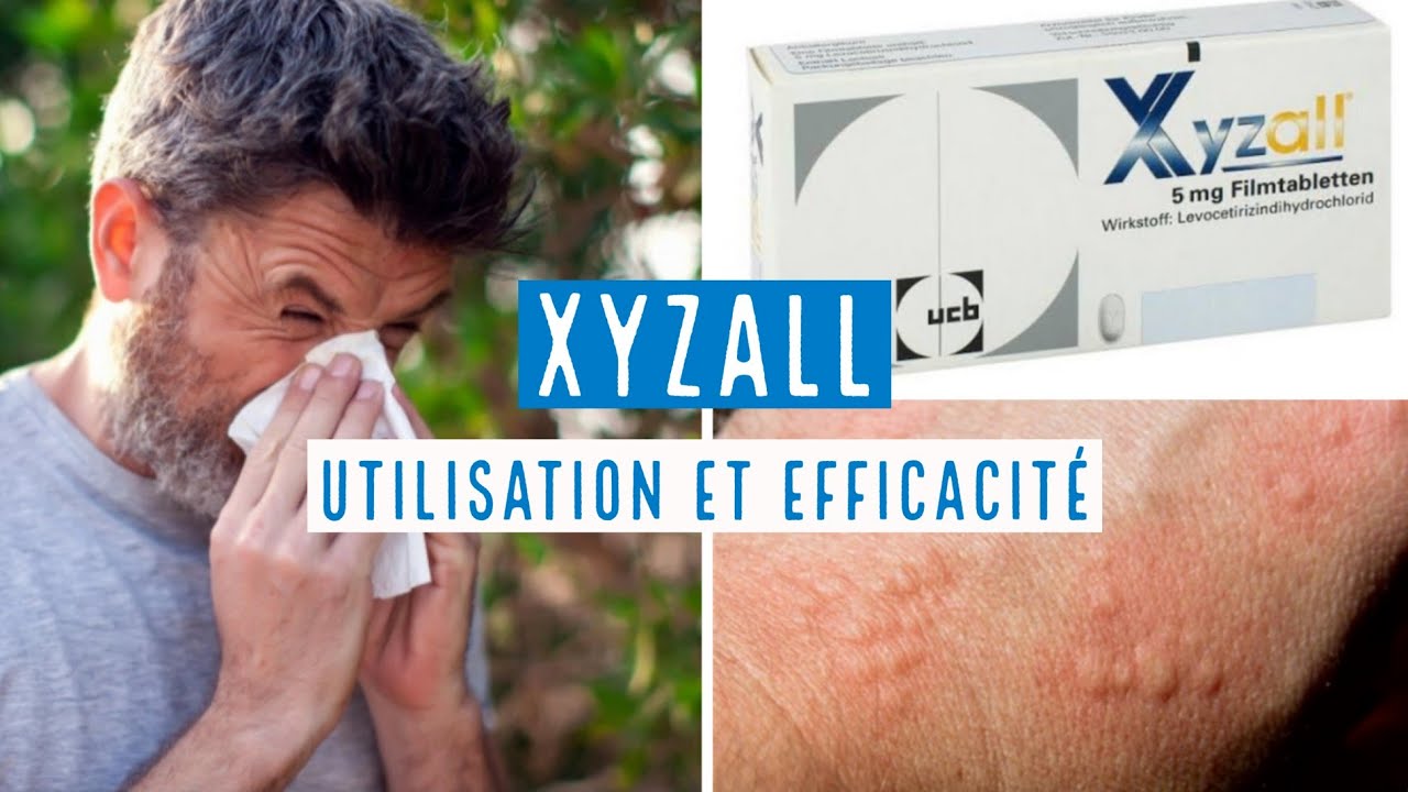 XYZALL (Lévocétirizine) 5mg - YouTube
