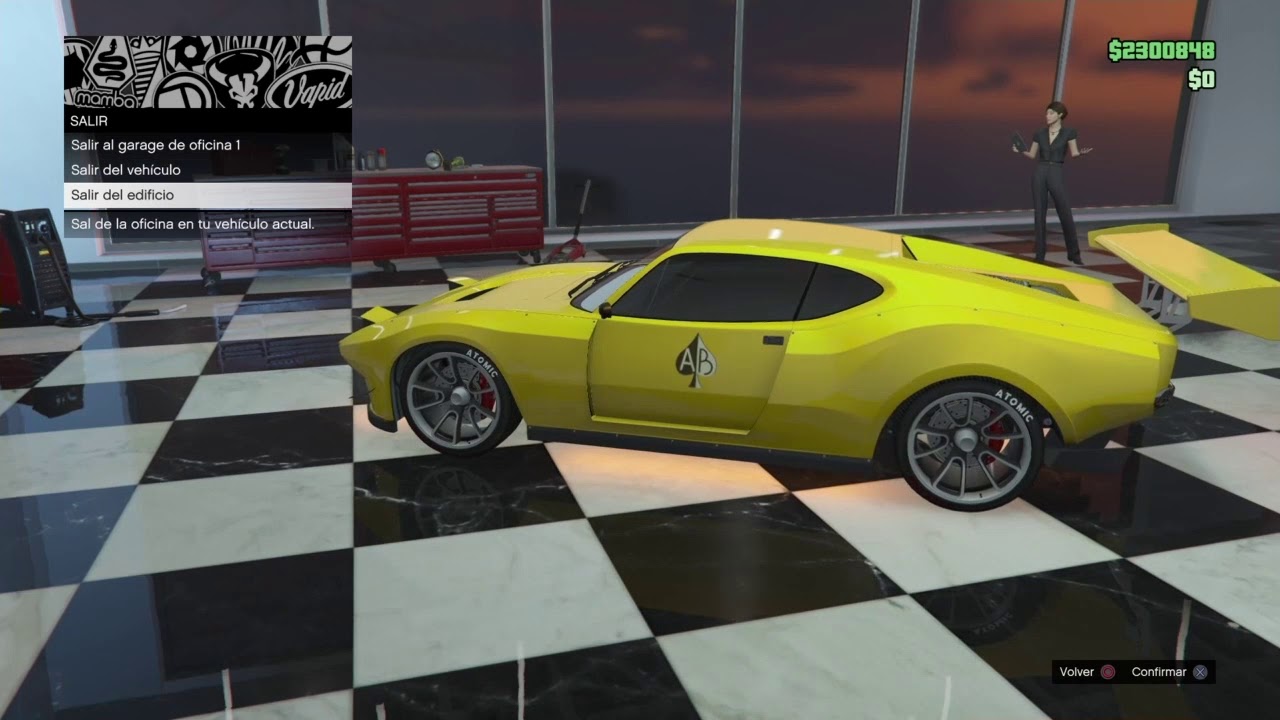 TUNEANDO NUEVO AUTO LAMPADATI VISERIS || GTA V ONLINE - YouTube