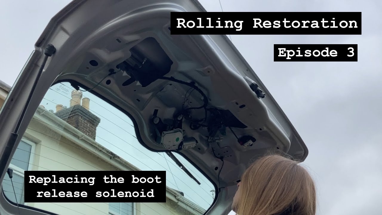 How to fix a stuck/broken remote boot release on a Mk6 Ford Fiesta ...