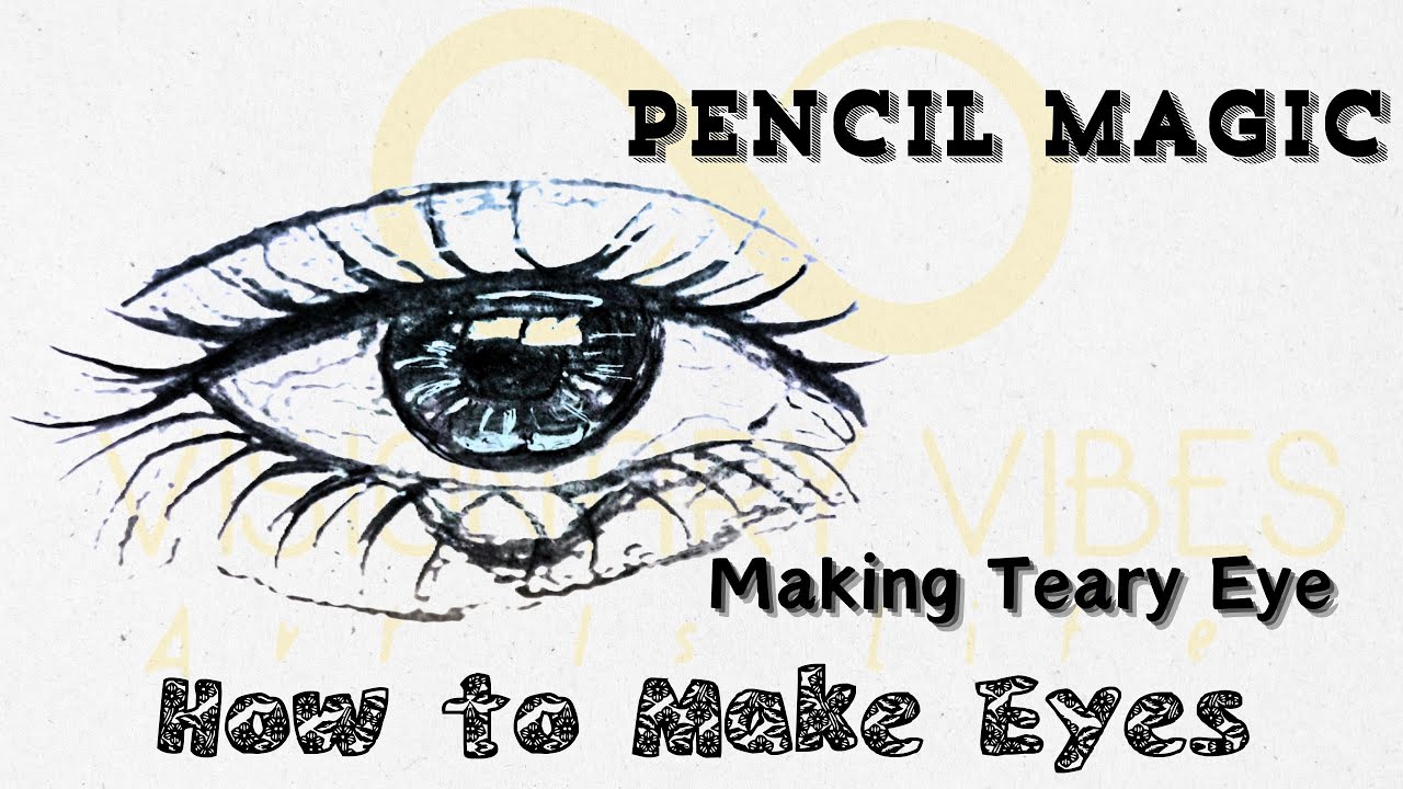 How To Make Eye | Teary Eye | Pencil Magic | #viral #Freehand Sketching ...