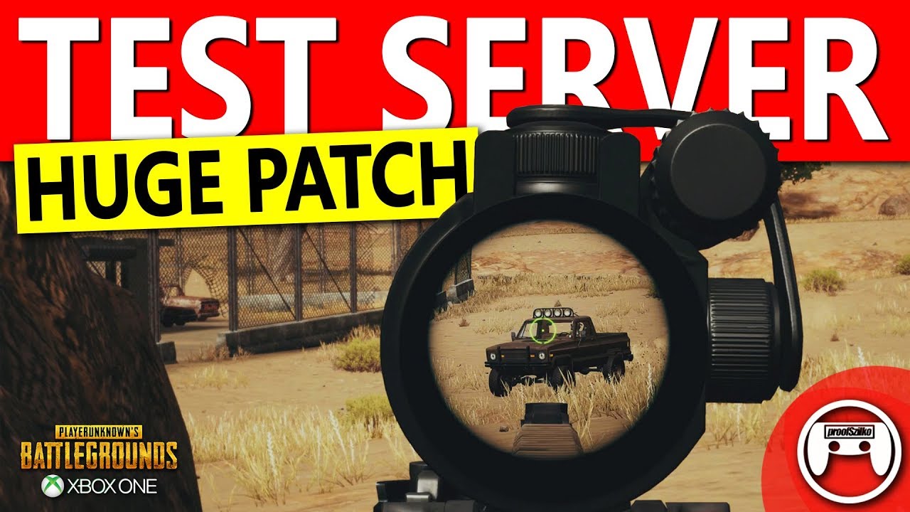 PUBG Xbox Test Server Patch Notes - Miramar Test Server Xbox - YouTube