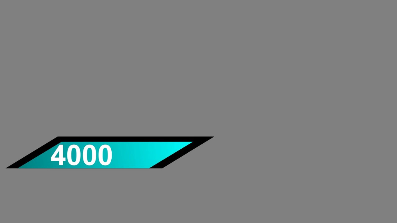 Yu-Gi-Oh! Test Animation - Life Point Counter - YouTube