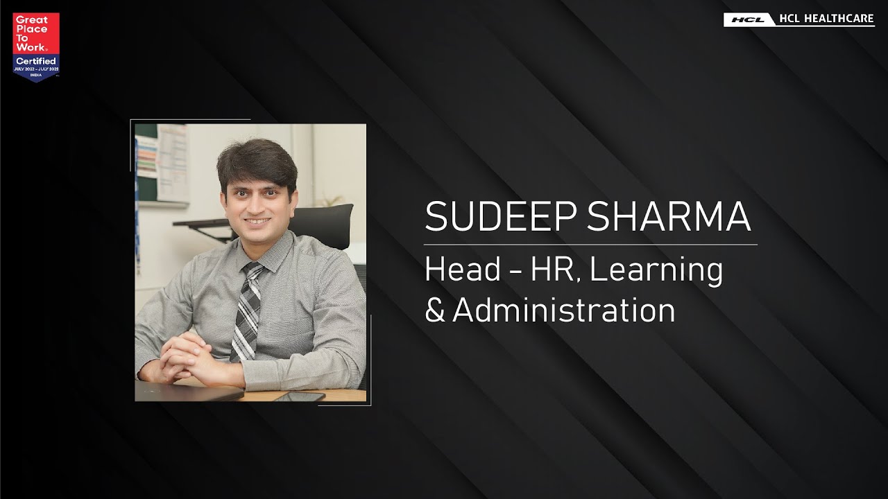 Sudeep Sharma - HEAD – HR, Learning & Administration - YouTube