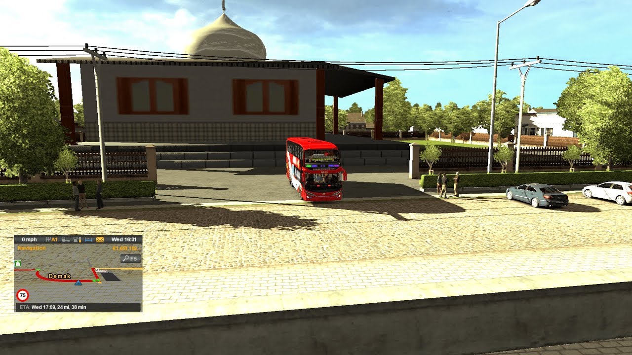 Masjid Agung Demak Otw Kudus | ETS2 MOD INDONESIA #2 - YouTube