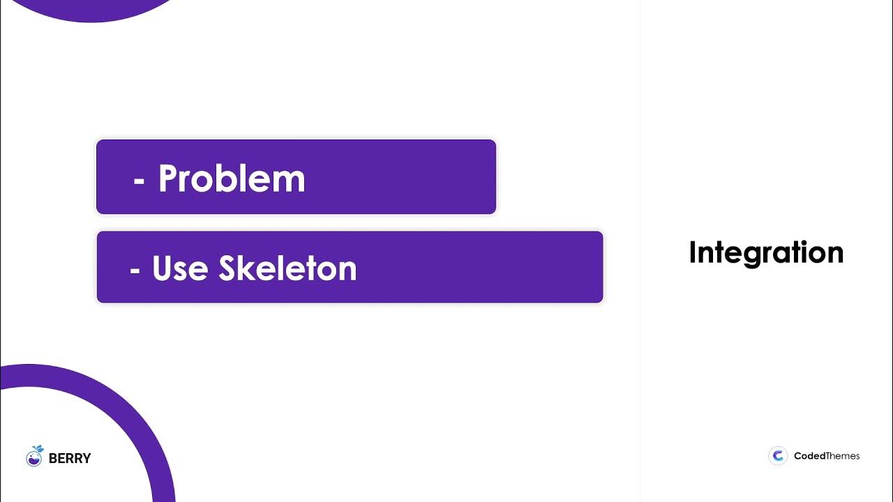 Berry - Integration | Free React Admin Template | CodedThemes - YouTube