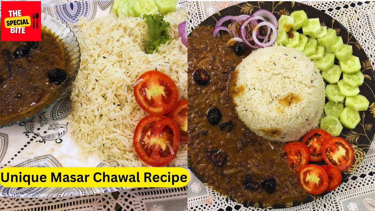 Unique Masar Chawal Recipe by The Special Bite | Easy Recipe | - YouTube