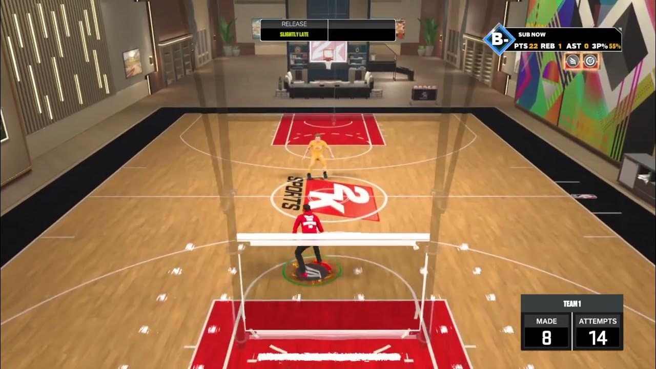 Real mycourt NBA 2K23 - YouTube