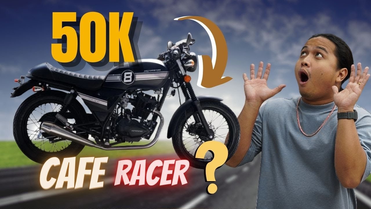 Mura pero POGI na Cafe Racer ng Motorstar V2 - YouTube