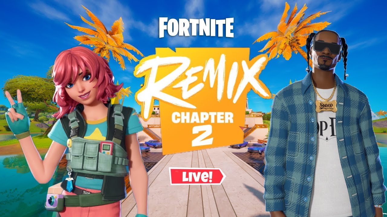 🔴LIVE - New Fortnite Chapter 2 Remix Gameplay - YouTube