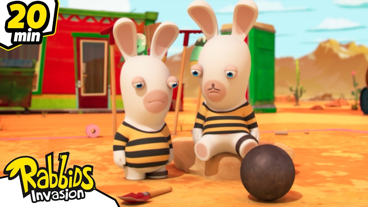Schlafparty im Gefängnis-Outfit geht schief! | Rabbids: Invasion der ...