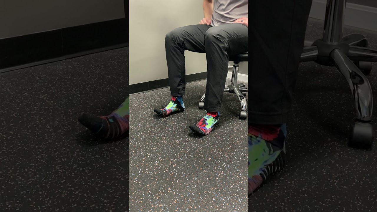Seated Toe Extension and Flexion - YouTube