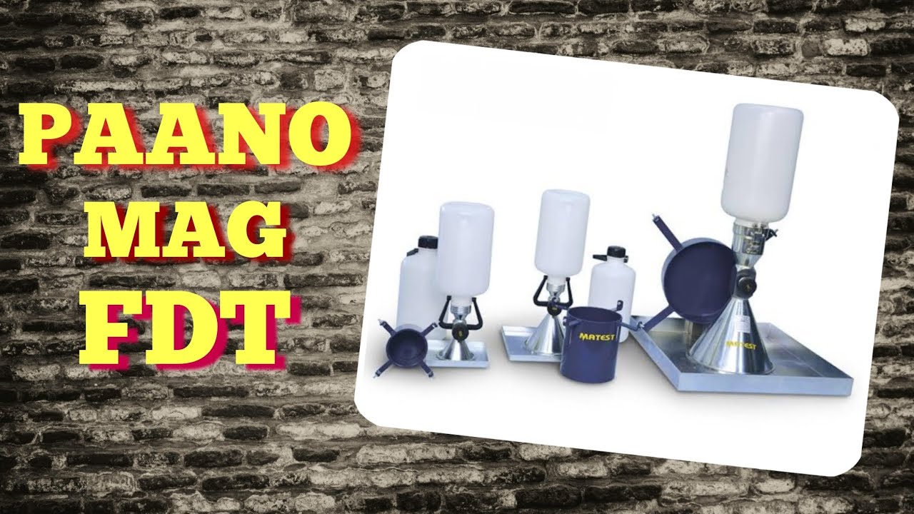 Paano Mag FDT (FIELD DENSITY TEST) - YouTube