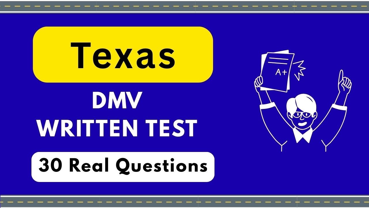 Texas DMV Written Test 2026 | DMV Written Test 2026 Texas - YouTube