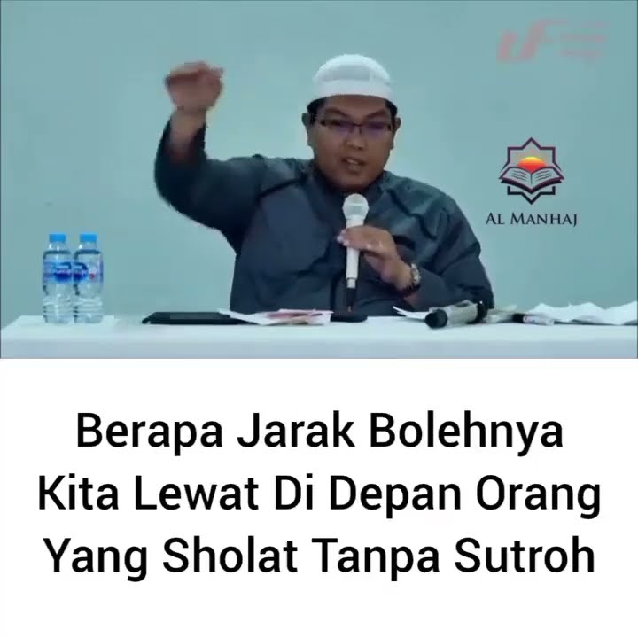 Ustadz Firanda Andirja - Berapa jarak bolehnya kita lewat di depan ...