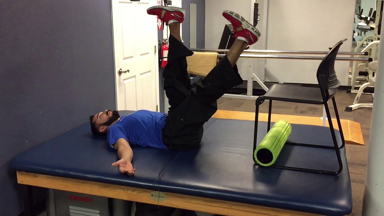 Tone and Strengthen Your Lower Abs - Leg Lowering Progression - YouTube