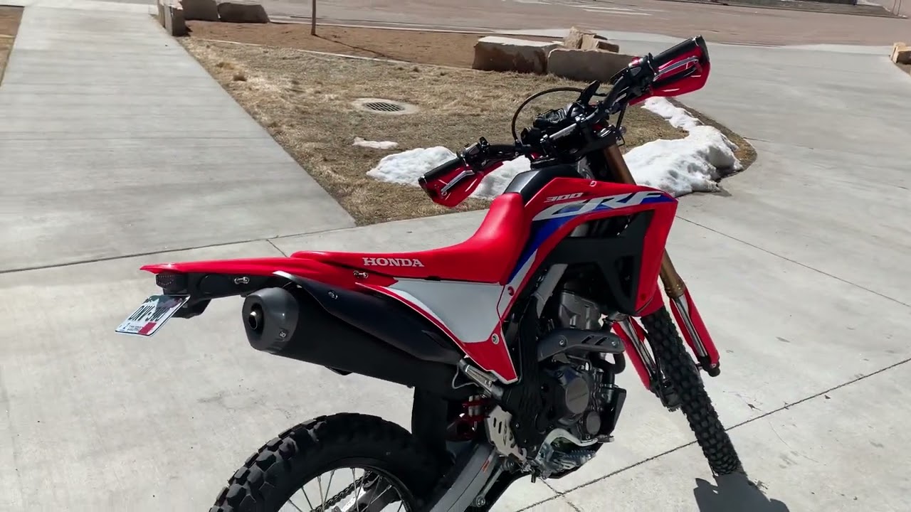 Crf300l Stage 1 Modifications and walk around video, Spring 2022 - YouTube