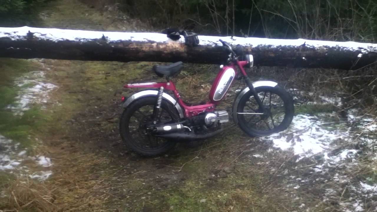 hercules prima 5 80ccm tuning - YouTube