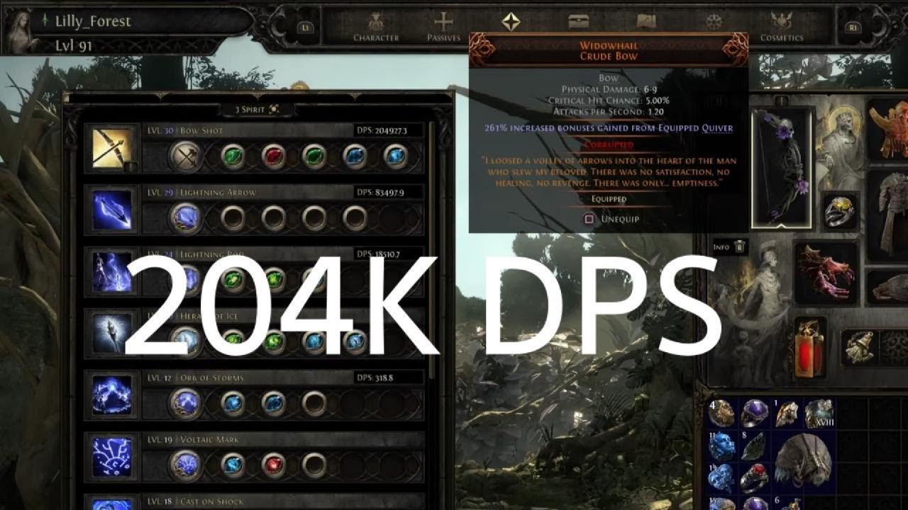 Deadeye Ranger 6-7 DIV Build | Cheap & GODLY | POE2 - YouTube