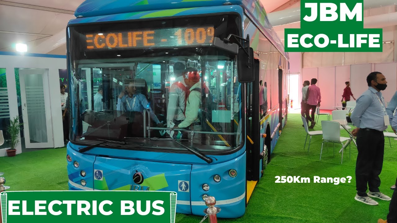 JBM ECO-LIFE EV - Full Electric Bus⚡ | Range, Feature, Interior | JBM ...