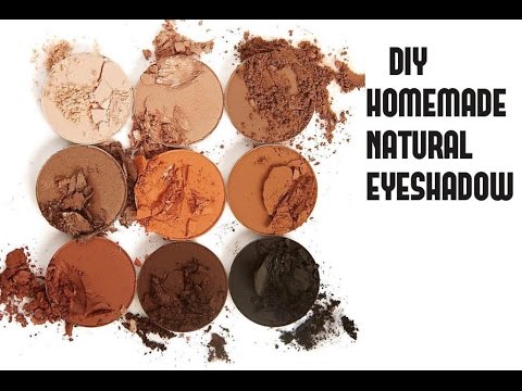 DIY Homemade Natural Eyeshadow 10 Colours | Must watch - YouTube
